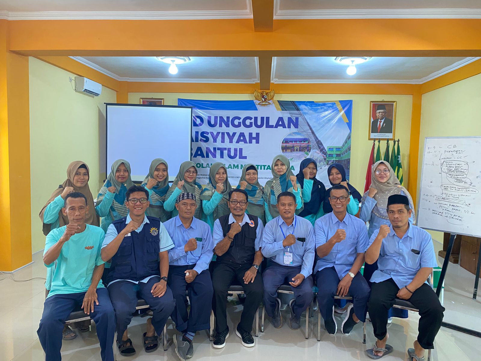 TIM SPAB (Satuan Pendidikan Aman Bencana) SDUA melaksanakan Upgrading ...